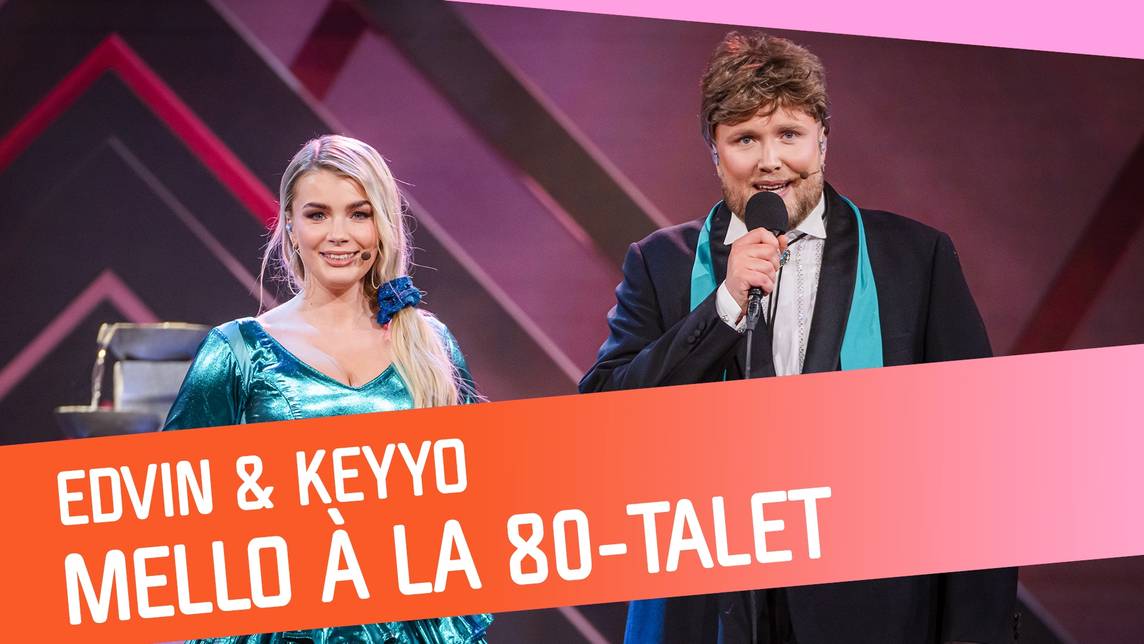 Melodifestivalen – Öppningsnummer: Edvin & Keyyo – Mello à la 80-talet ...