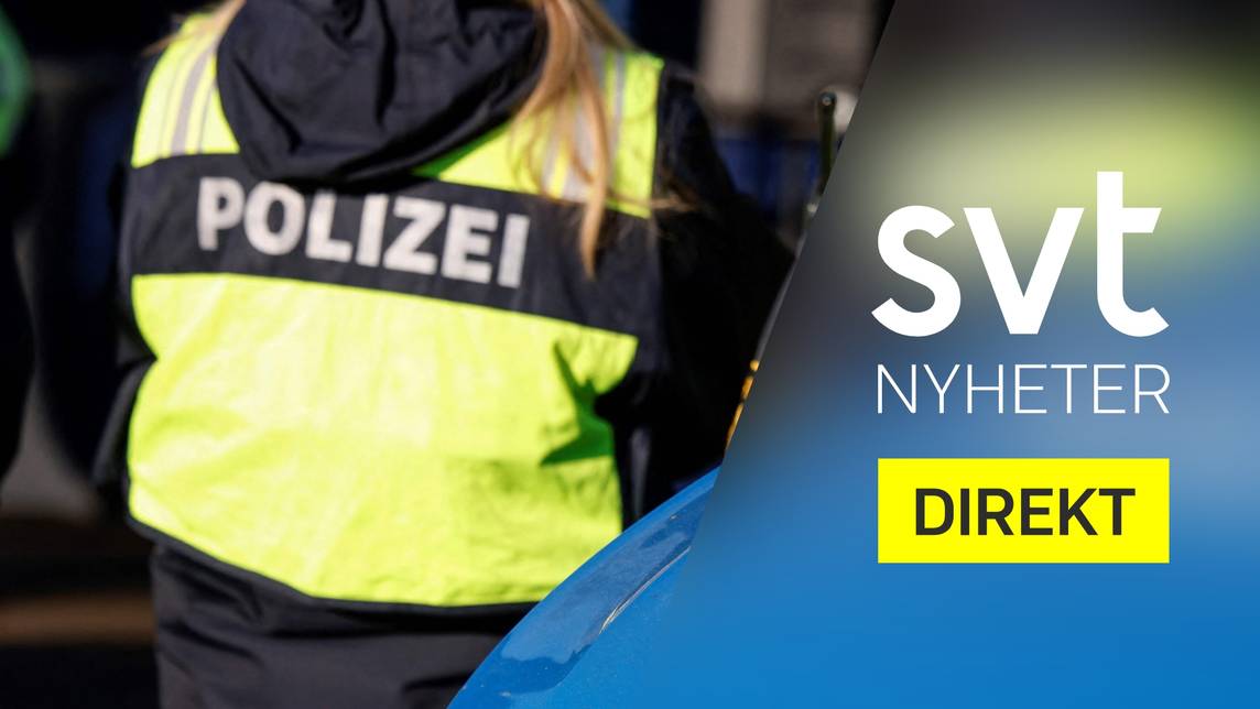 SVT Nyheter Direkt – Bil ska ha kört in i folksamling i München | SVT Play