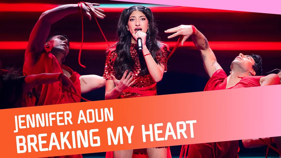 Melodifestivalen – Mellanakt: Jennifer Aoun – Breaking My Heart | SVT Play