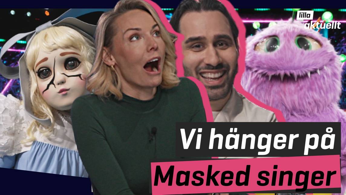 Lilla Aktuellt & Lilla Aktuellt skola – De är nya i Masked Singer | SVT ...