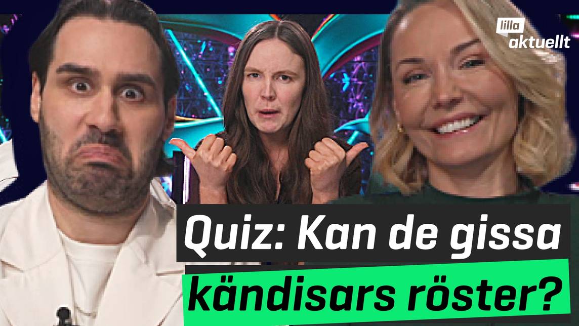 Lilla Aktuellt & Lilla Aktuellt skola – Masked Singer-quiz | SVT Play