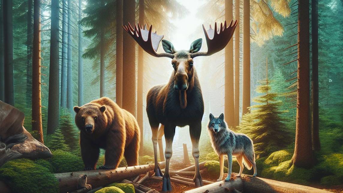 Häng med älgen! – 5. Älgens fiender | SVT Play