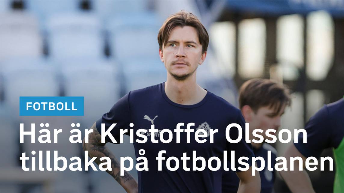 SVT Sport: Reportage och klipp – Här är Kristoffer Olsson tillbaka på ...