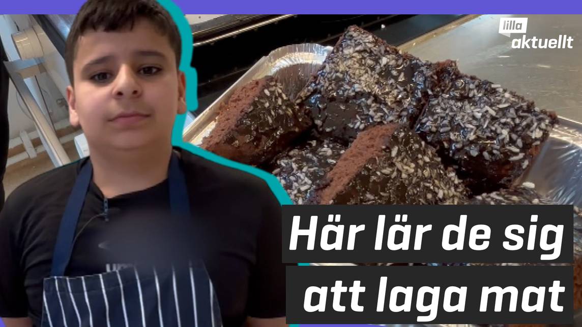 Lilla Aktuellt & Lilla Aktuellt skola – De lagar mat efter skolan | SVT ...