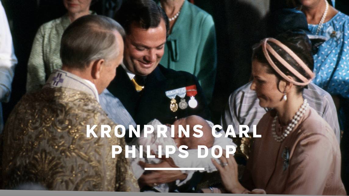Kronprins Carl Philips dop | SVT Play