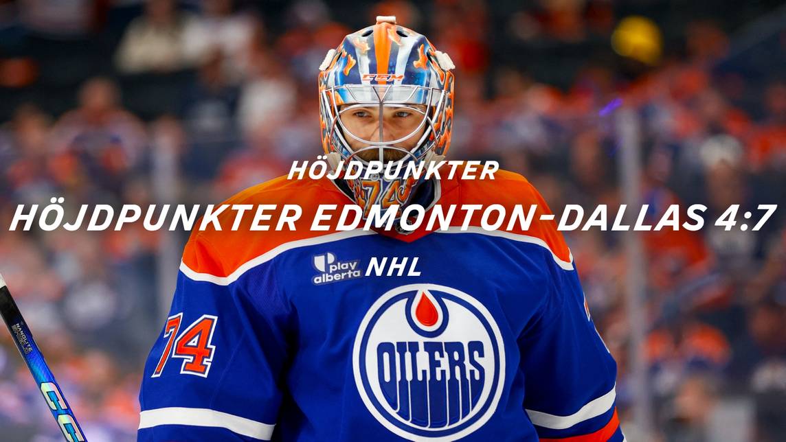 NHL: Höjdpunkter – Edmonton-Dallas 4:7 | SVT Play