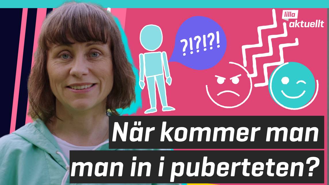 Lilla Aktuellt & Lilla Aktuellt skola – När börjar puberteten? | SVT Play