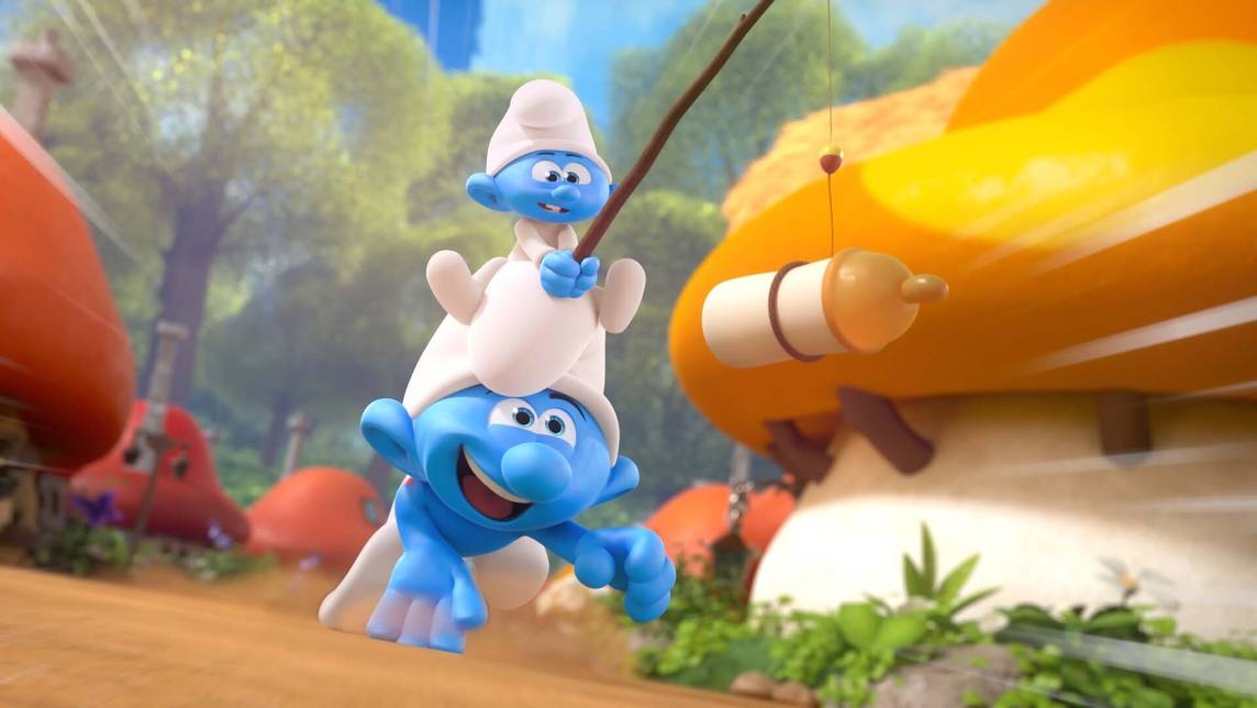 Smurfarna – Baby-muskelsmurfen | SVT Play