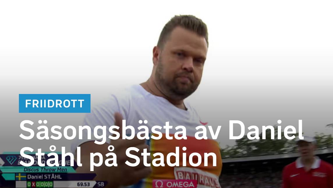Sportnytt – Se Daniel Ståhls säsongsbästa | SVT Play