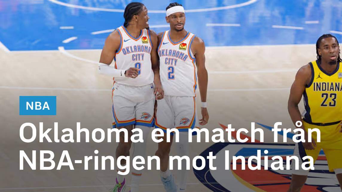 SVT Sport: Reportage och klipp – Oklahoma en match från NBA-ringen mot ...