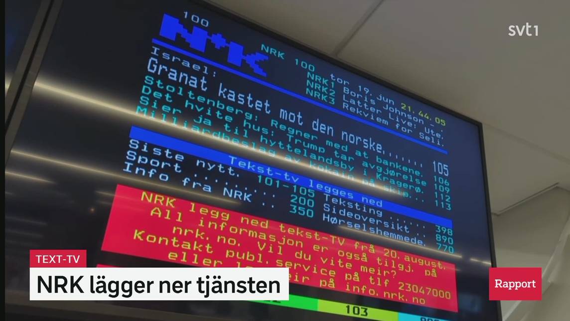 Rapport – Avsnitt 170 | SVT Play