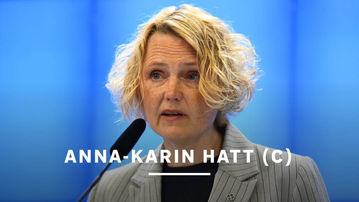 Almedalen: Partiledartal – Anna-Karin Hatt (C) | SVT Play