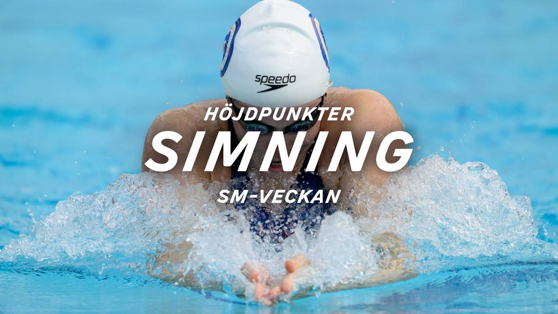 SM-veckan: Höjdpunkter – Simning: 100 meter bröst (d) 27/6 | SVT Play