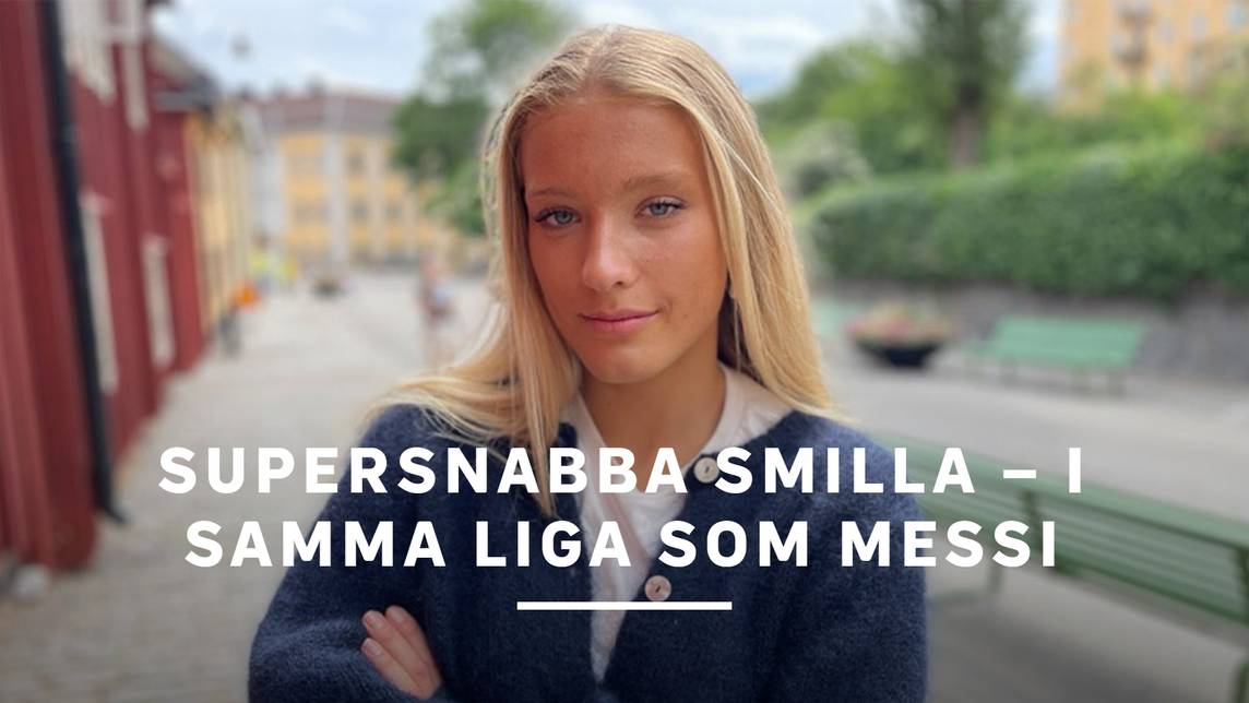 SVT Sport: Reportage och klipp – Supersnabba Smilla – i samma liga som ...