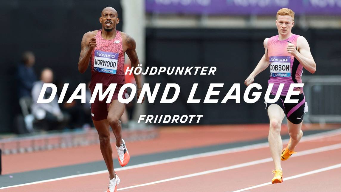 Friidrott: Höjdpunkter – Diamond League London: Charles Dobson - 400m ...