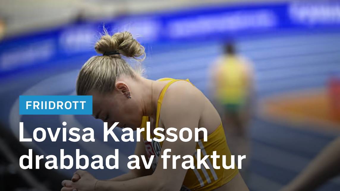 SVT Sport: Reportage och klipp – Lovisa Karlsson drabbad av fraktur ...