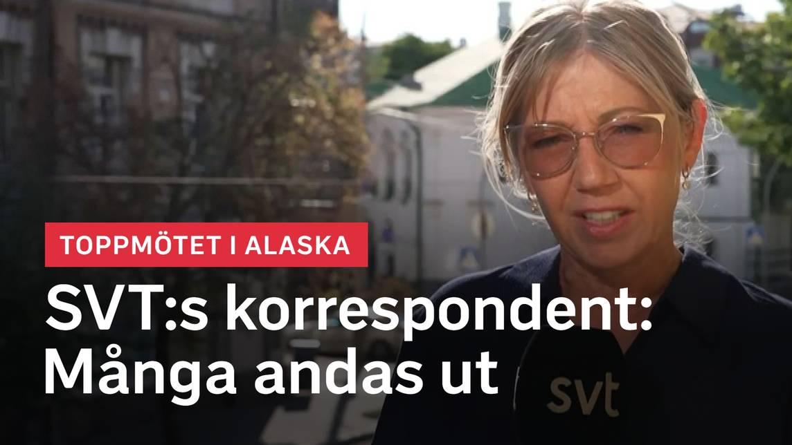 Rapport – SVT:s Ukrainakorrespondent: Många andas ut | SVT Play