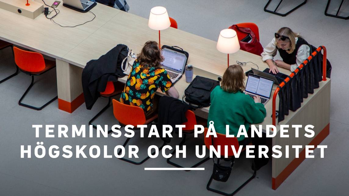 Terminsstart på landets högskolor och universitet | SVT Play