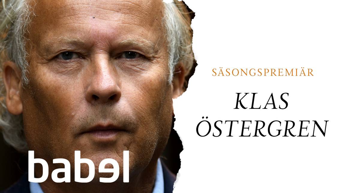 Babel – Klas Östergren och tips för att starta bästa bokcirkeln | SVT Play