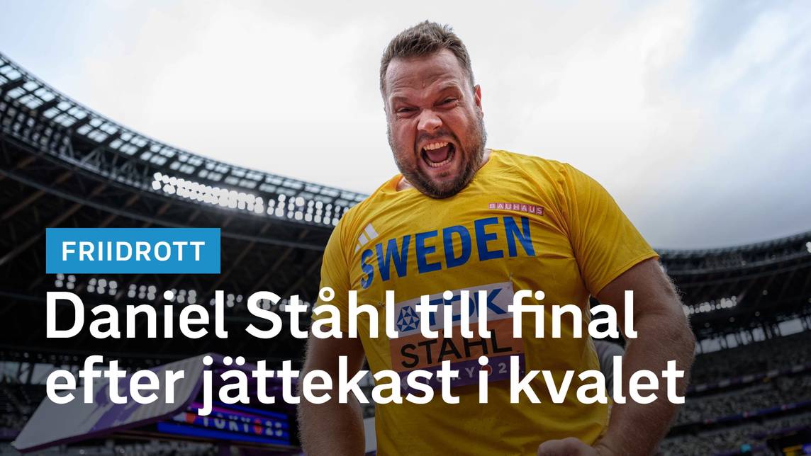 Friidrotts-VM: Höjdpunkter – Daniel Ståhl till VM-final efter jättekast ...