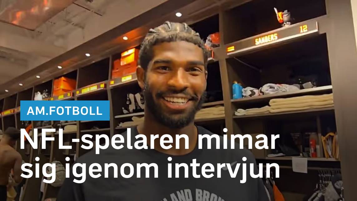 SVT Sport: Reportage och klipp – Märkliga bilderna – NFL-spelaren ...