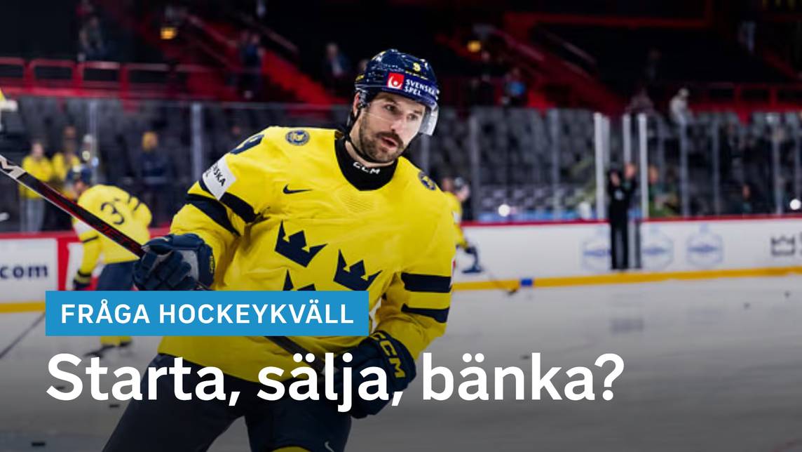Hockeykväll – Loobs bestörtning: "Neej!" | SVT Play