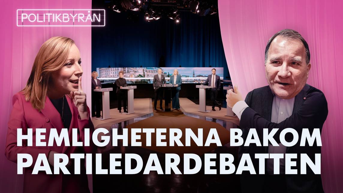Politikbyrån – Hemligheterna bakom partiledardebatten | SVT Play