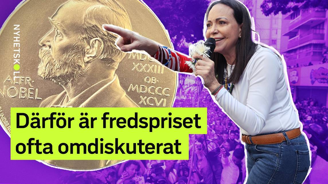 Nyhetskoll Därför är Fredspriset Ofta Kontroversiellt Svt Play