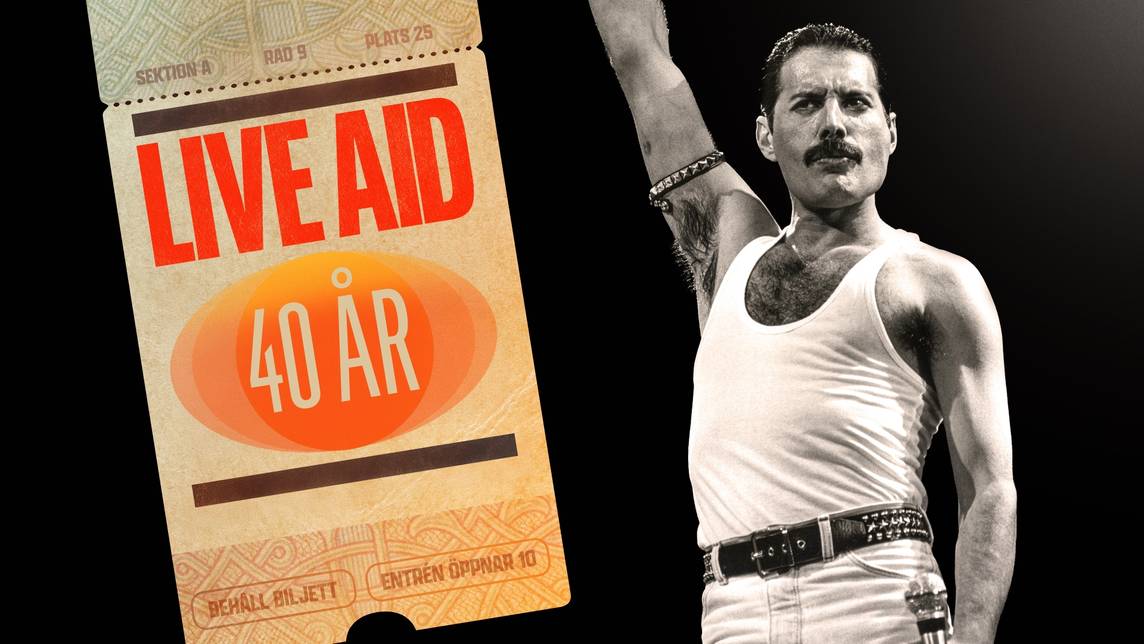 Live Aid - 40 år | SVT Play