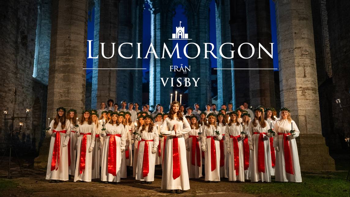 Luciamorgon från Visby | SVT Play