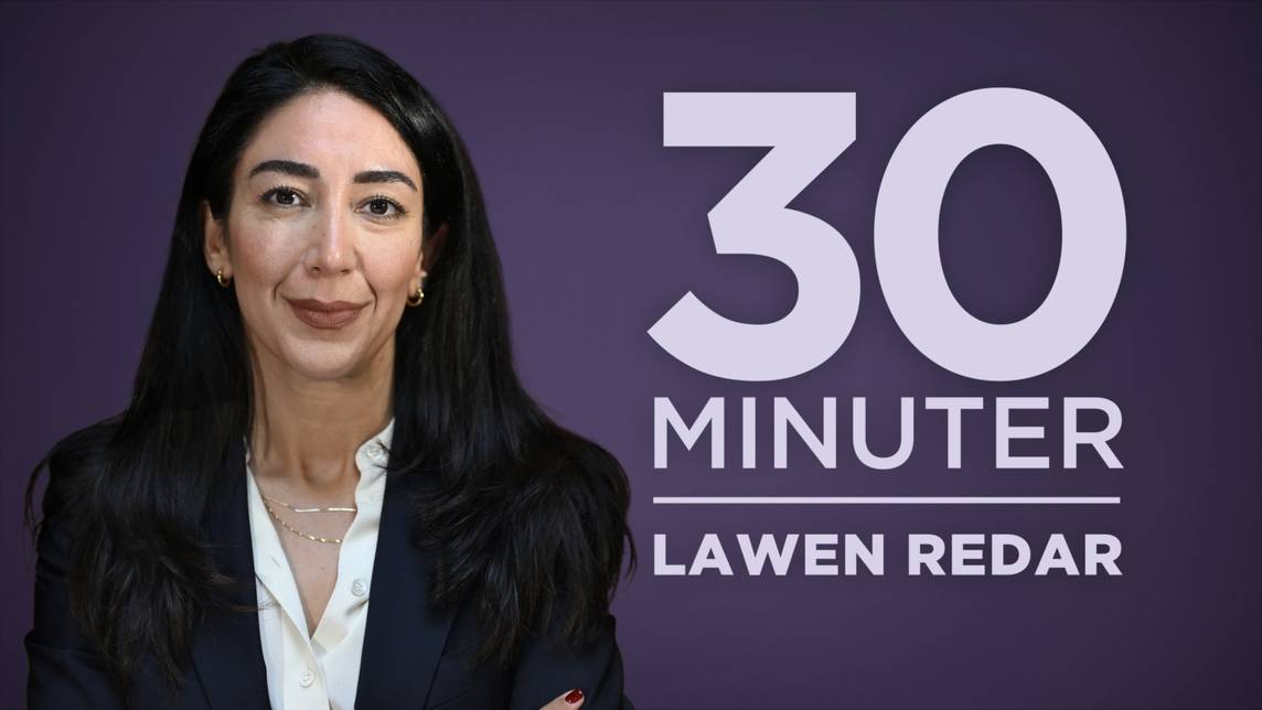 30 minuter – Lawen Redar (S), integrationspolitisk talesperson | SVT Play