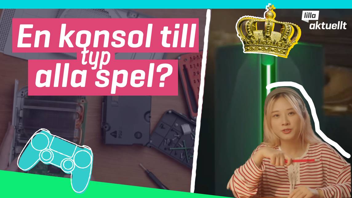 Lilla Aktuellt & Lilla Aktuellt skola – Tre spelkonsoler i en? | SVT Play