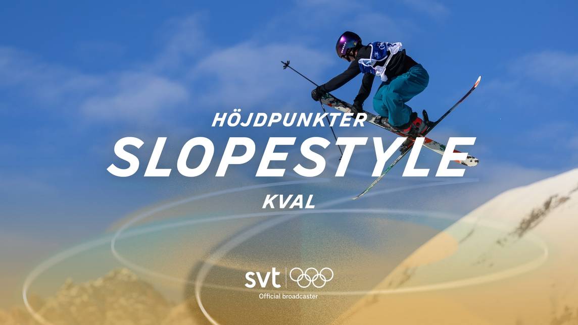 OS 2026: Freestyle – Slopestyle, kval 7/2 | SVT Play