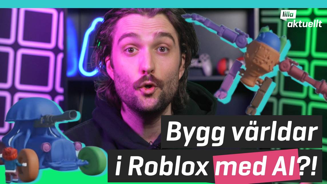 Lilla Aktuellt & Lilla Aktuellt skola – Roblox nya projekt! | SVT Play