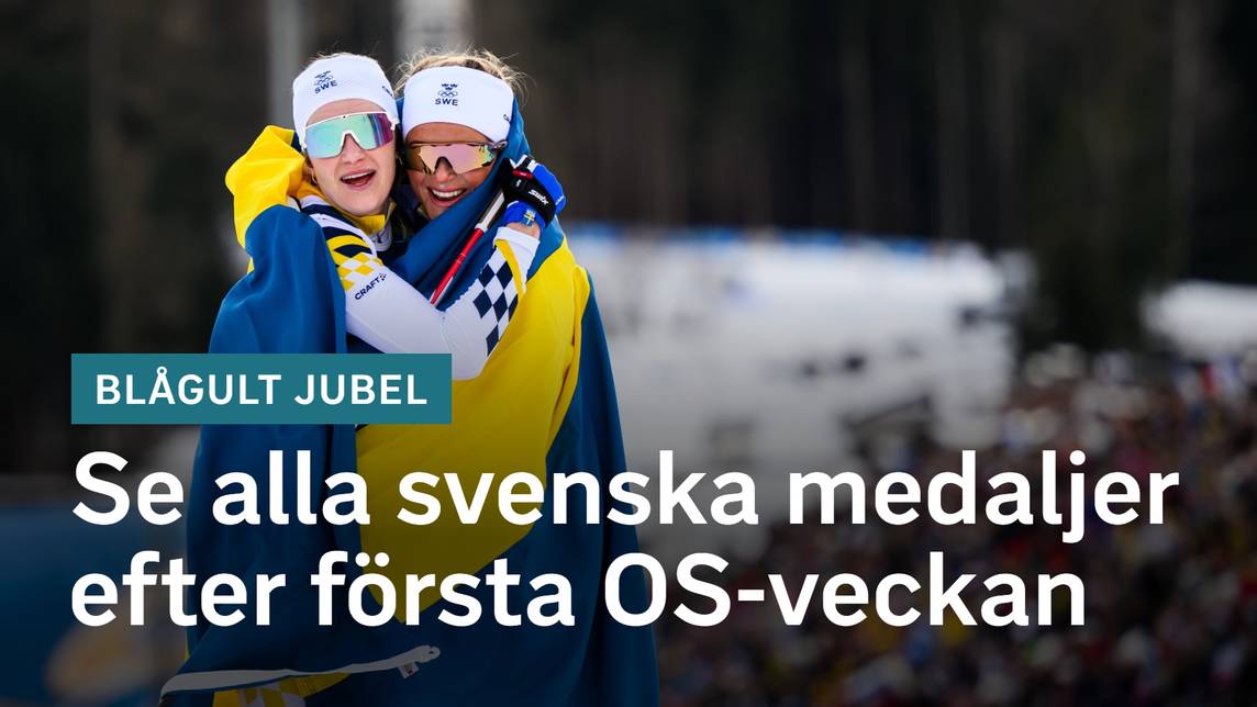 OS 2026: Huvudsändning – Alla Sveriges medaljer efter första OS-veckan ...