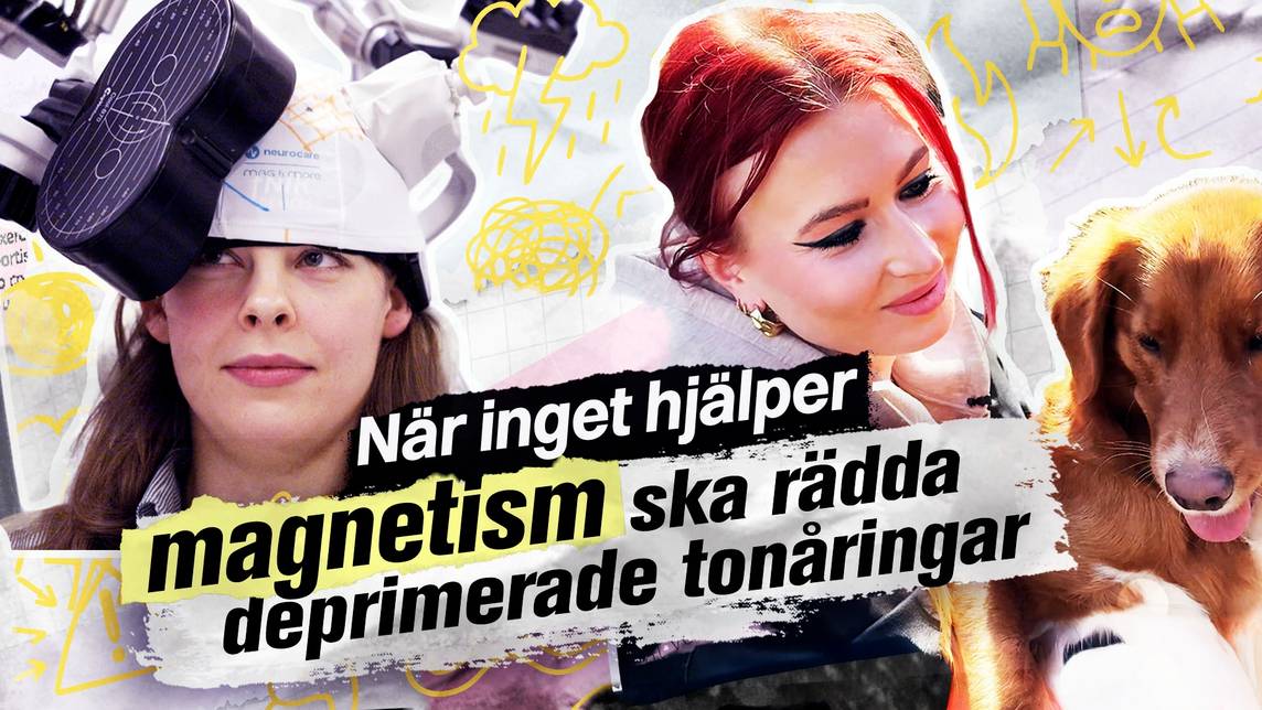 Kan magnetism rädda deprimerade tonåringar? | SVT Play