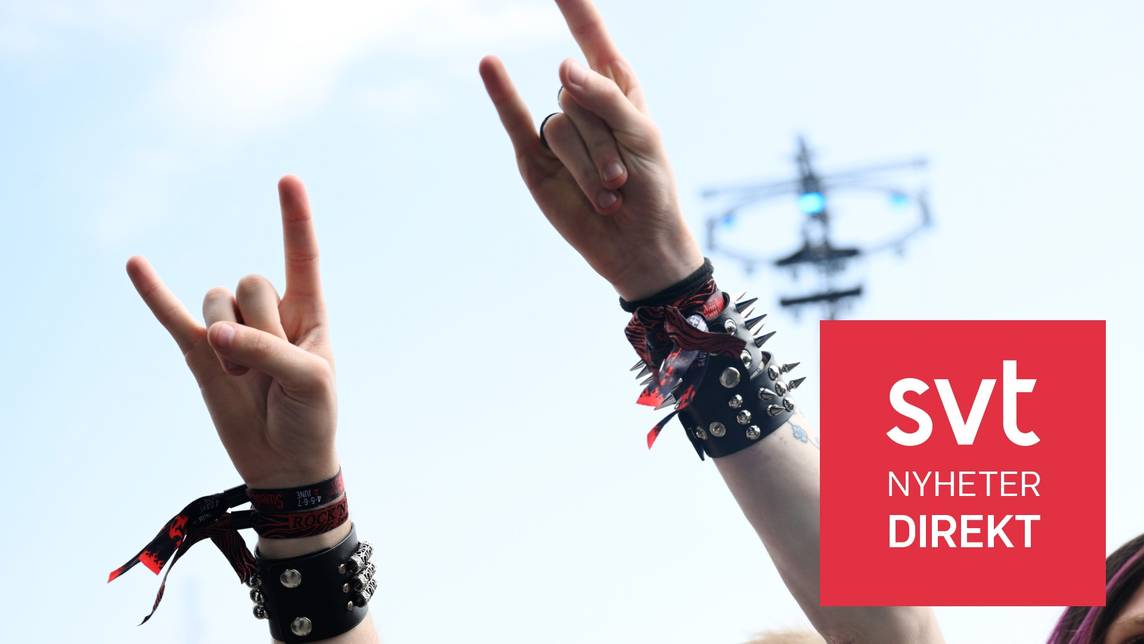 SVT Nyheter Direkt – Nu startar festivalen Sweden Rock | SVT Play