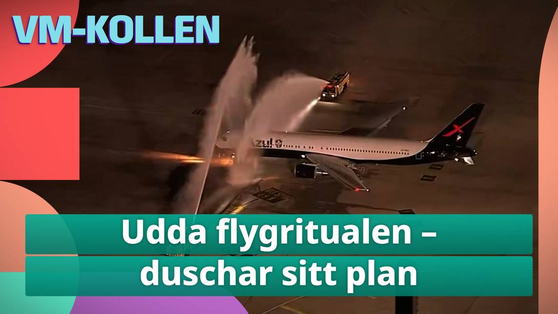 VM-kollen – Ovanliga ritualen – duschar sitt plan | SVT Play