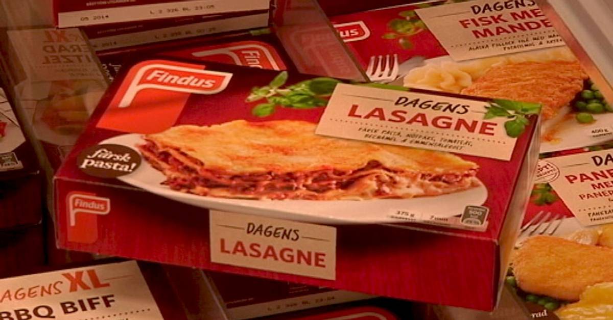 Upp till 100 procent hästkött i Findus lasagne | SVT Nyheter