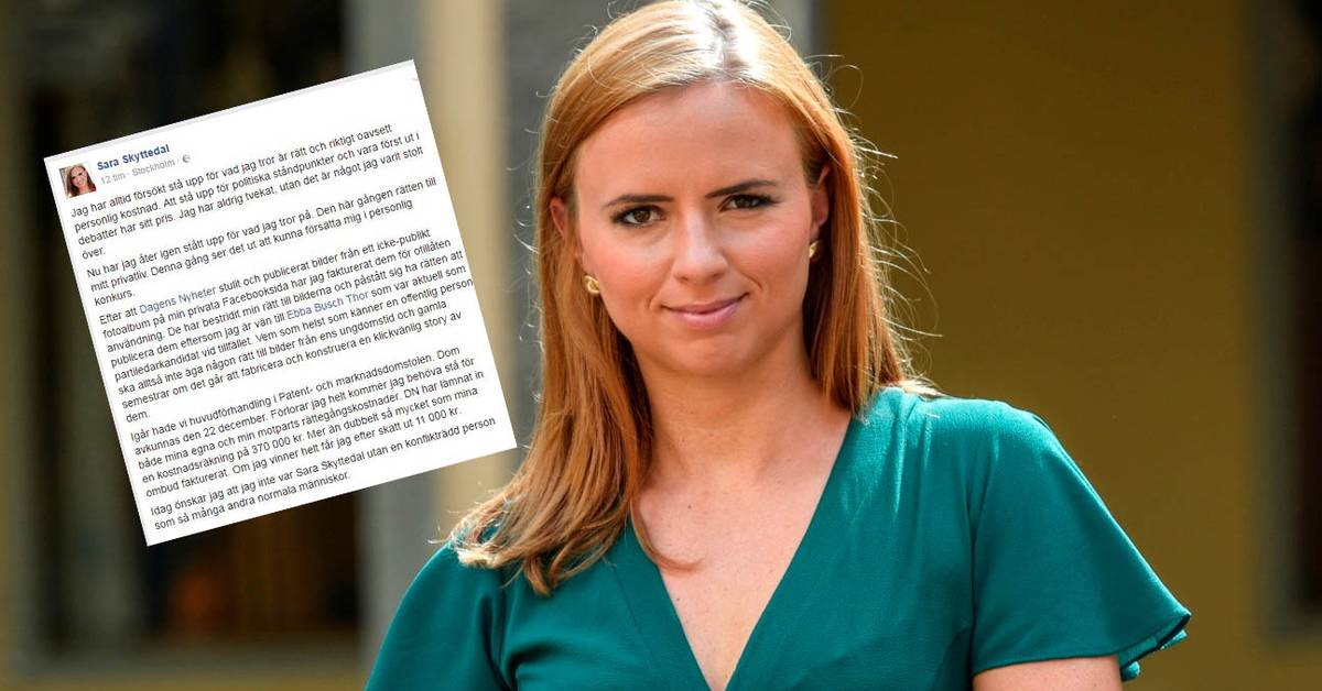 Sara Skyttedal (KD) riskerar personlig konkurs | SVT Nyheter