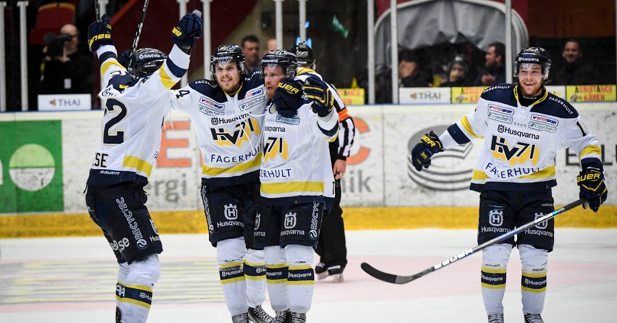 HV71 vill förvandla fest till pest för Brynäs | SVT Nyheter