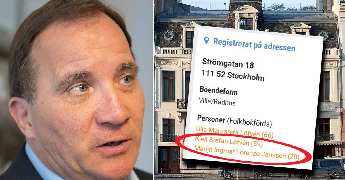 20-årige Marijn Janssen står folkbokförd hemma hos Stefan Löfven | SVT ...