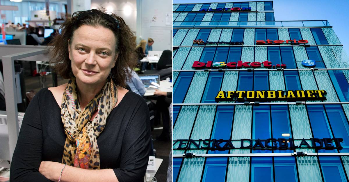 Lena K Samuelsson blir tf publisher på Aftonbladet | SVT Nyheter