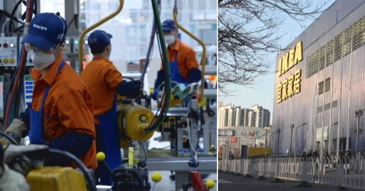 Svenska företag i Kina oroade över ökad kontroll | SVT Nyheter
