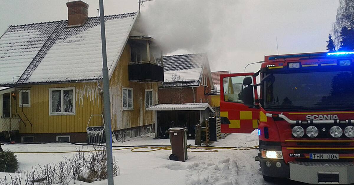 Kraftig Rökutveckling I Villa Svt Nyheter