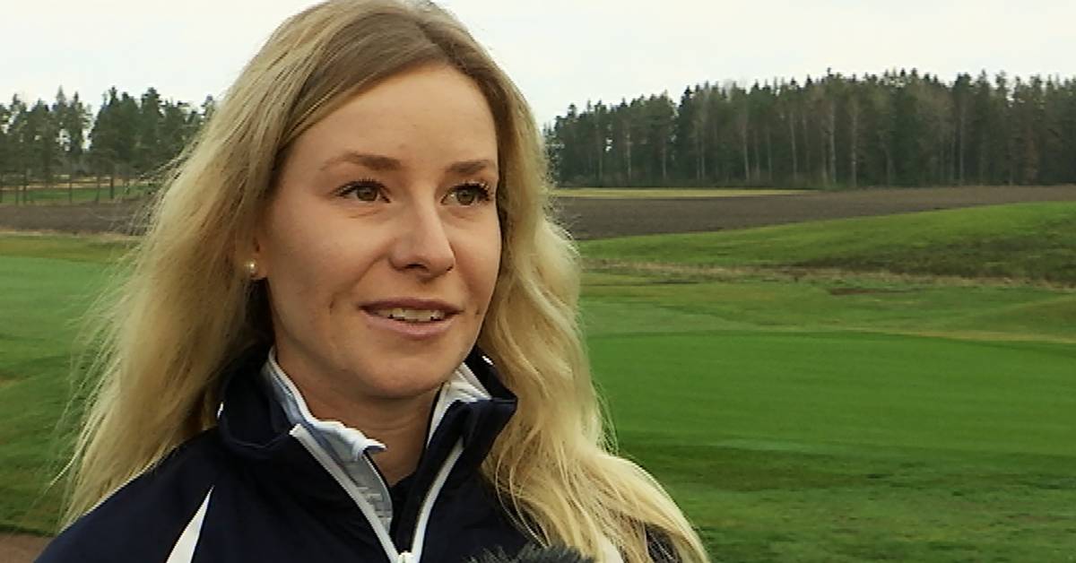 Golfproffset Jenny Haglund lever sin dröm | SVT Nyheter