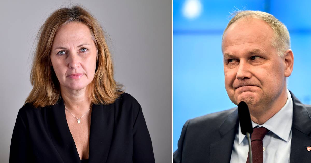 Juno Blom (L) kräver ny diskussion efter V:s krav | SVT Nyheter