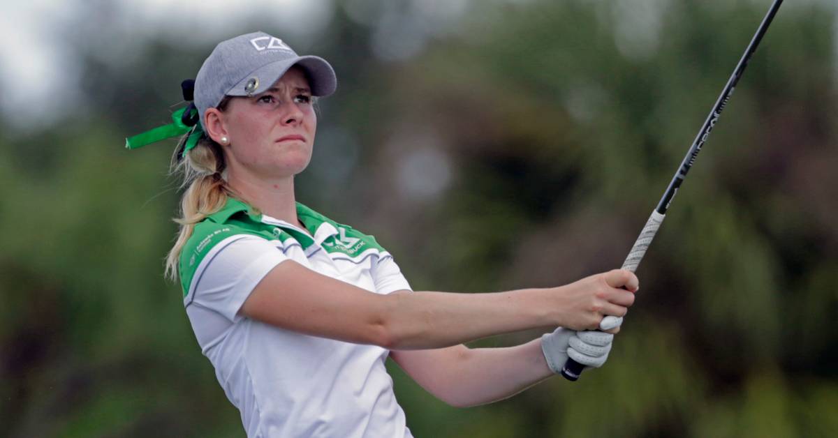 Hole in one av Jenny Haglund i Marocko | SVT Sport