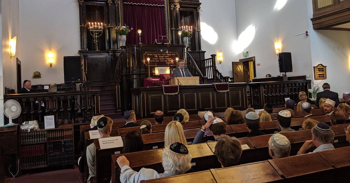 Judiska församlingen tog emot rekorddonation i Malmö | SVT Nyheter