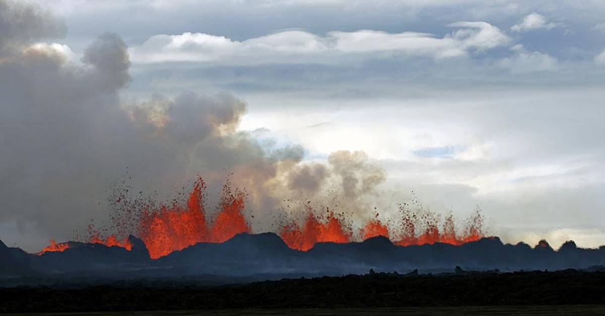Isländskt utbrott försämrar länets luft | SVT Nyheter